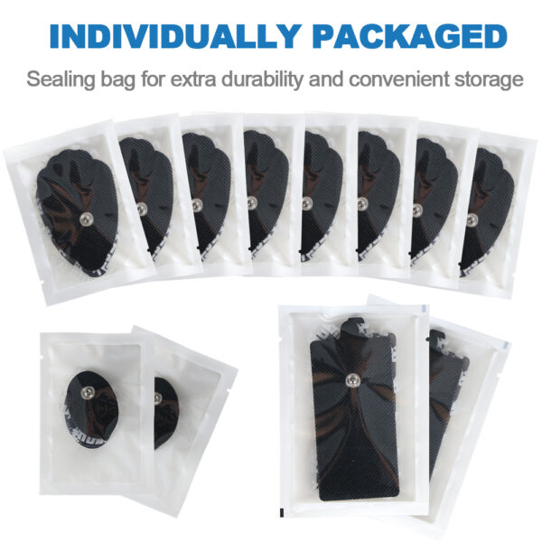 Tens Unit Replacement Electrode Pads Pack of 24Pcs(12 Pairs) – Domas